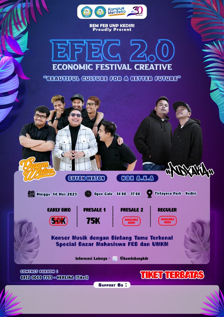 GUYON WATON & NDX A.K.A !! Bem FEB UNP Kediri - UNP KEDIRI